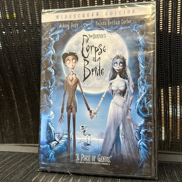 Media | Nwt Corpse Bride Dvd Johnny Deppwide Screen Edition | Poshmark